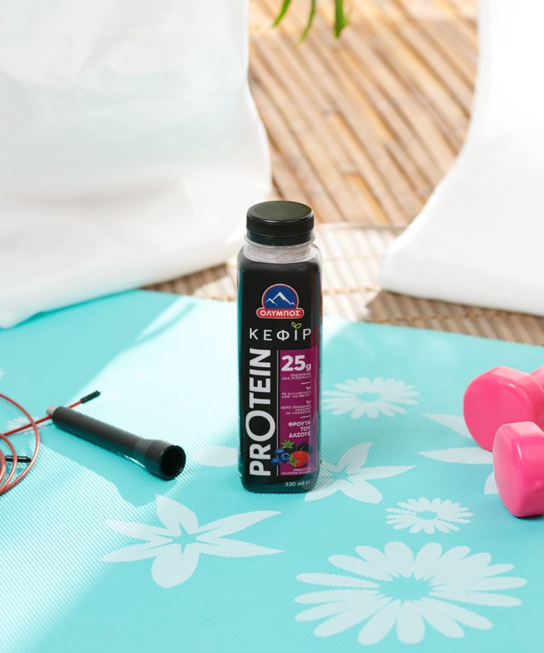 Kefir PROTEIN with forest fruits - ΟΛΥΜΠΟΣ