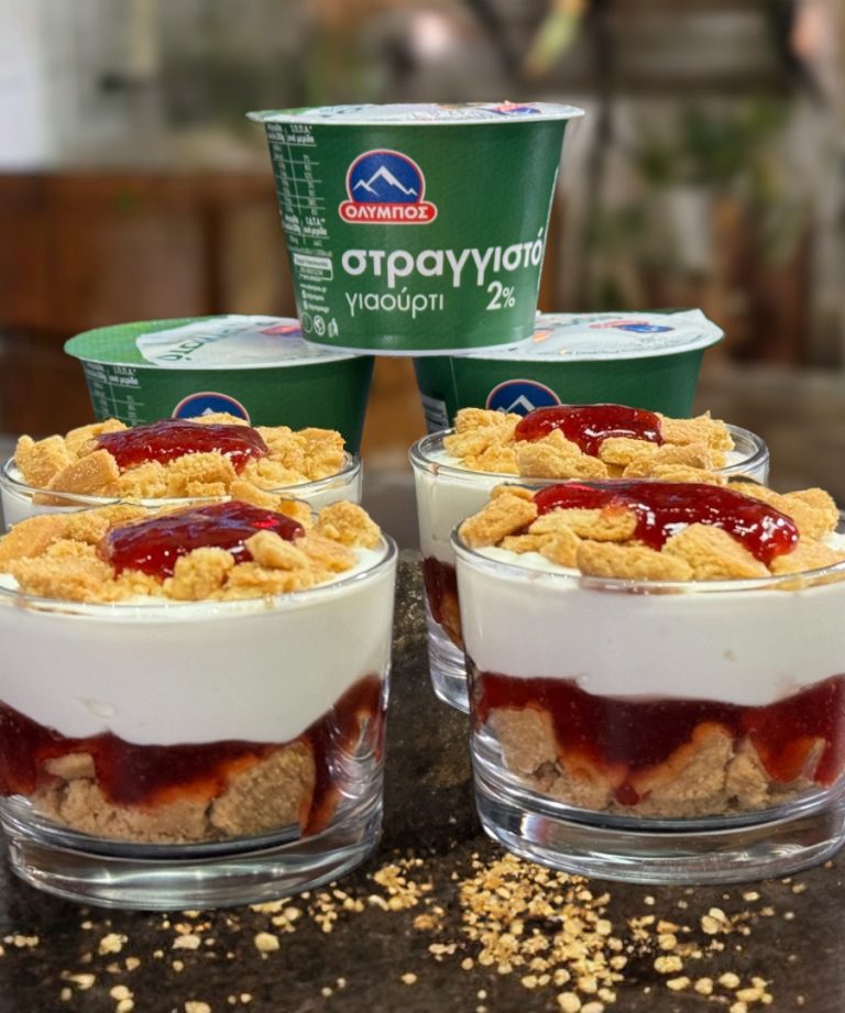 Cool & Light Sugar Free Cheesecake in 5 Minutes!! - ΟΛΥΜΠΟΣ